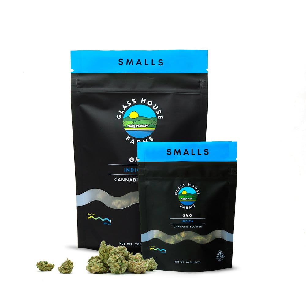 GMO [7g Smalls] Flowers : Glass House Farms