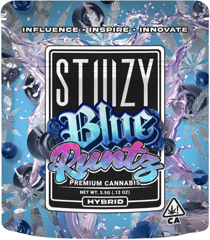 EXOTICS BLUE RUNTZ PREMIUM FLOWER 3.5G Flowers : STIIIZY
