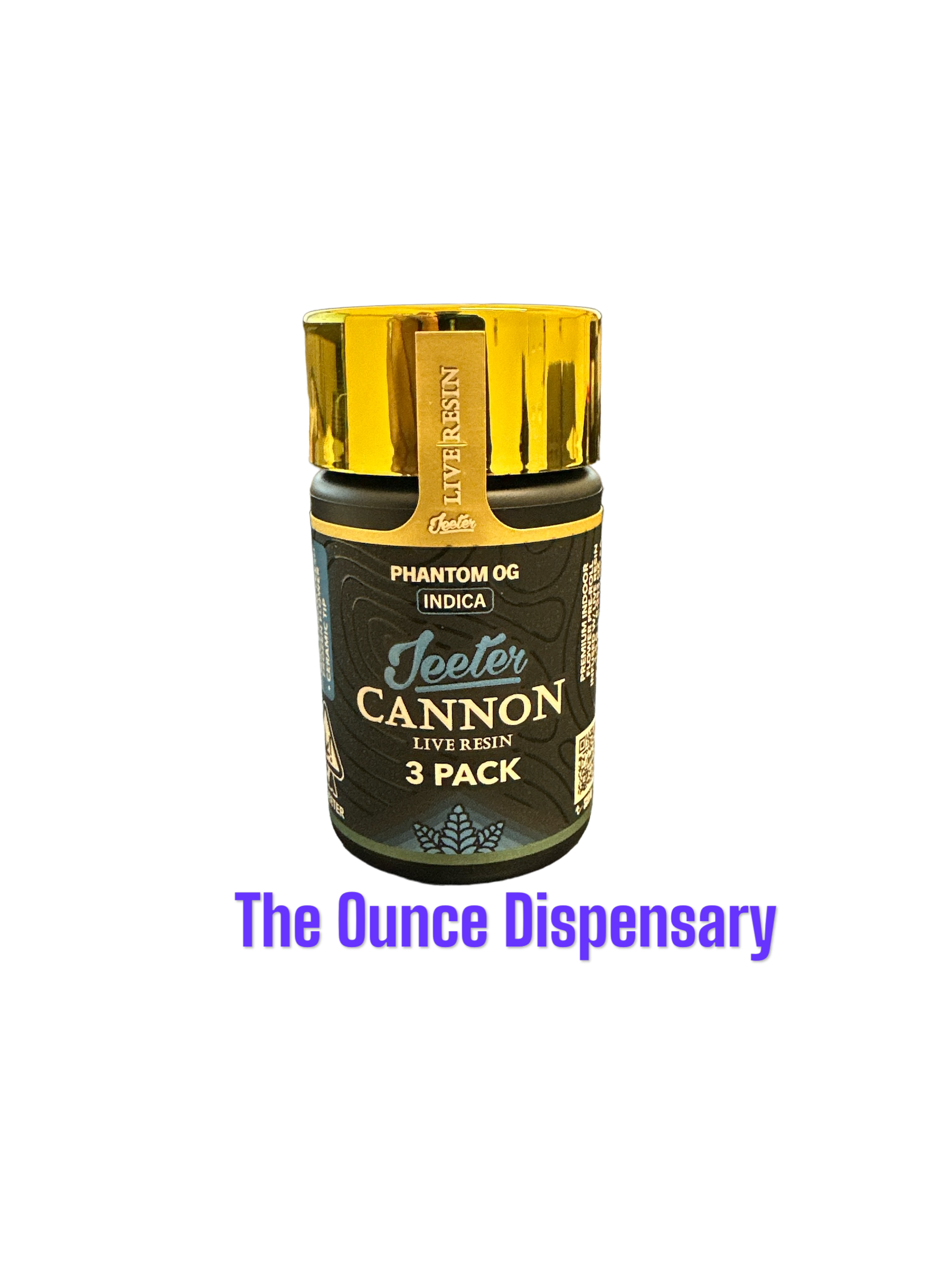 PHANTOM OG Infused Resin Cannons 3 Pack PreRol Infused : Jeeter