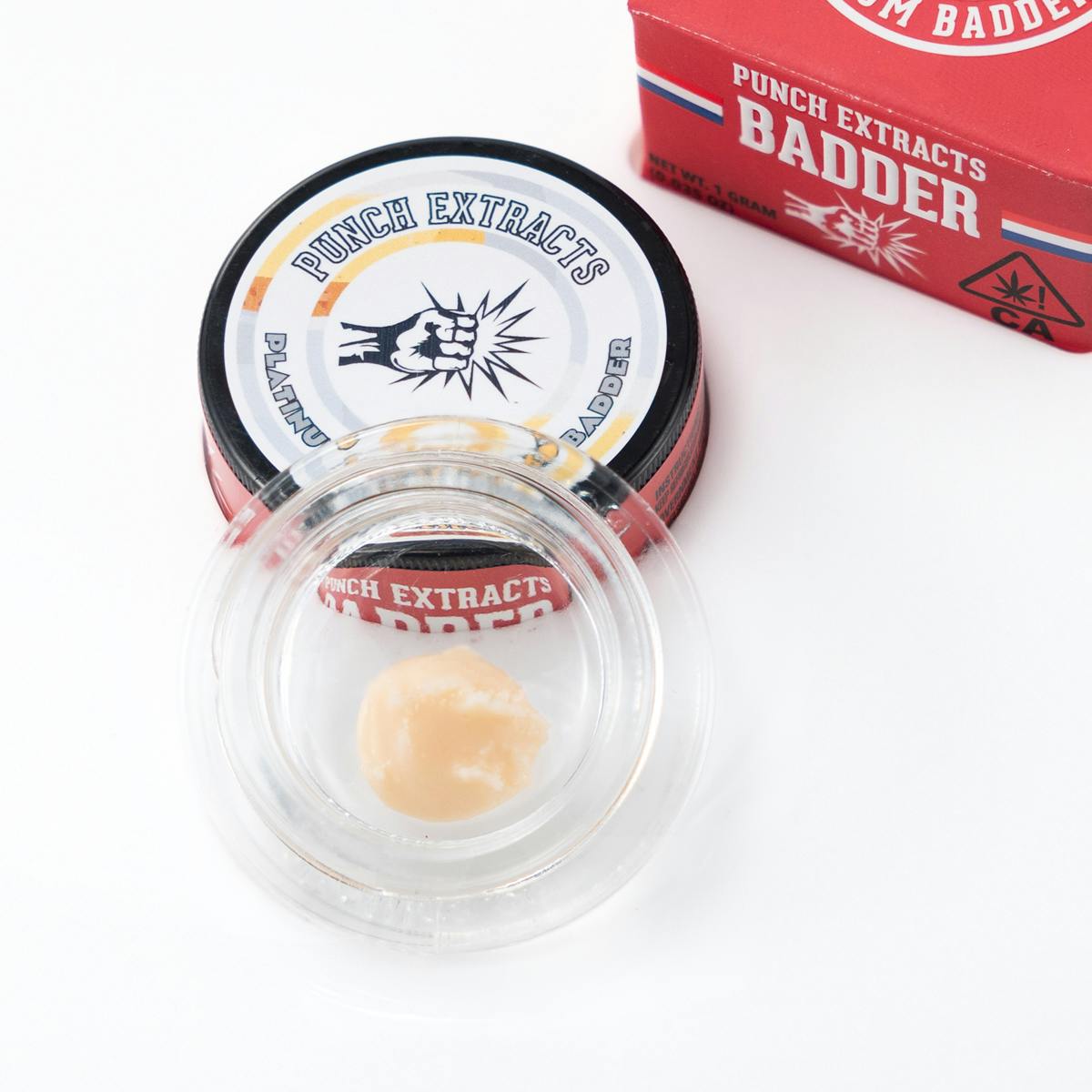 Platinum Cheesecake BHO Badder (1g) Concentrates : Punch Edibles & Extracts