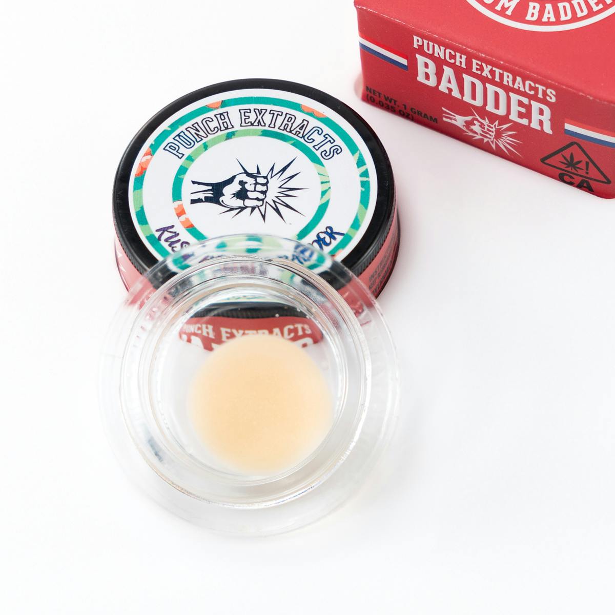 Kush Berries BHO Badder (1g) Concentrates : Punch Edibles & Extracts